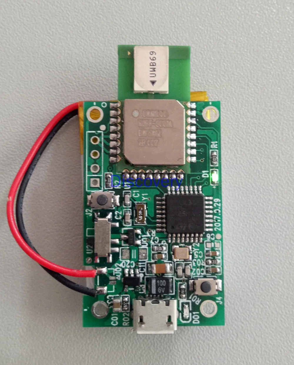TdoaSensor Indoor Positioning Tag DW1000 UWB Very Low Power Consumption ...