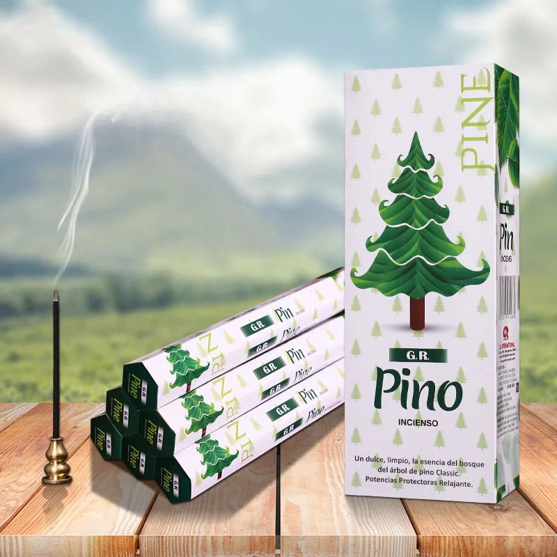 Natural-Pine-Aroma-Incense-Stick-Imported-India-Incense-Yoga-Smell ...