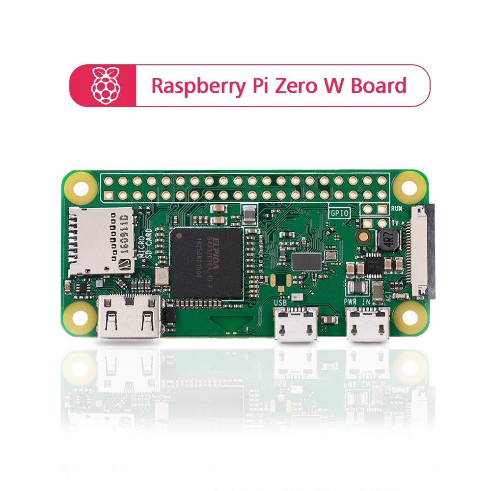 Raspberry pi zero w Board 1GHz CPU Built in WI FI & Bluetooth RPI 0 W ...
