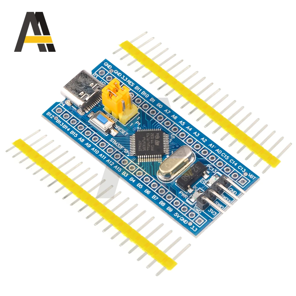 Stm32f103c6t6 Arm Stm32 Minimum System Development Board Module For Arduino With Type C