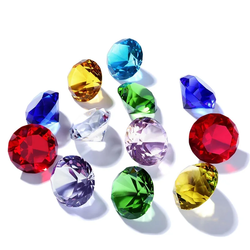 Giant-Jewel-for-Wedding-Party-Favour-Colorful-Crystal-Diamond-Pink-Red ...
