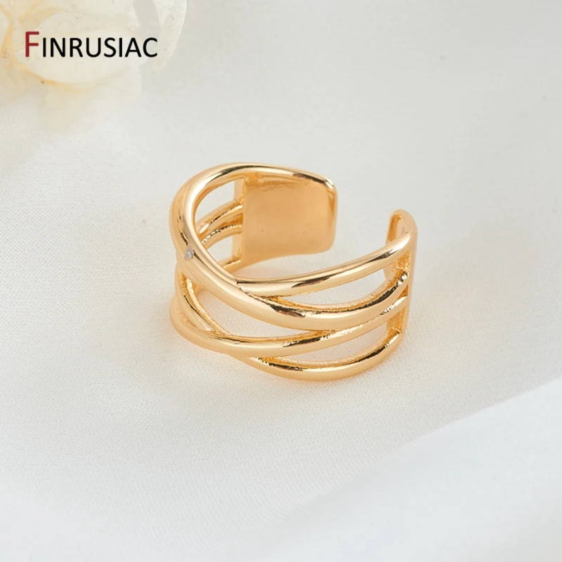 Gold ring new fashion store