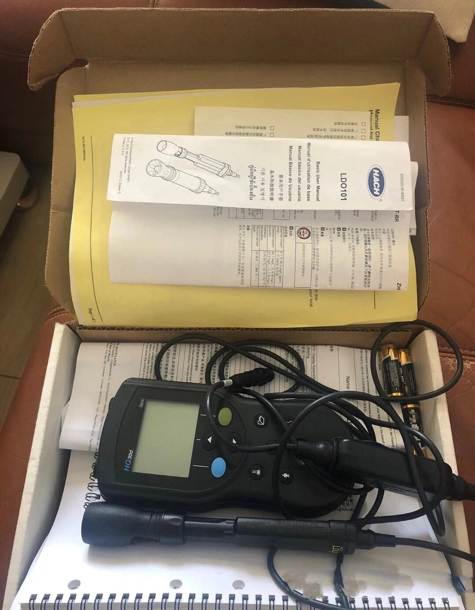 X HACH HQ40d Multi PH EC LDO ISE Meter Kit Auction, 44% OFF