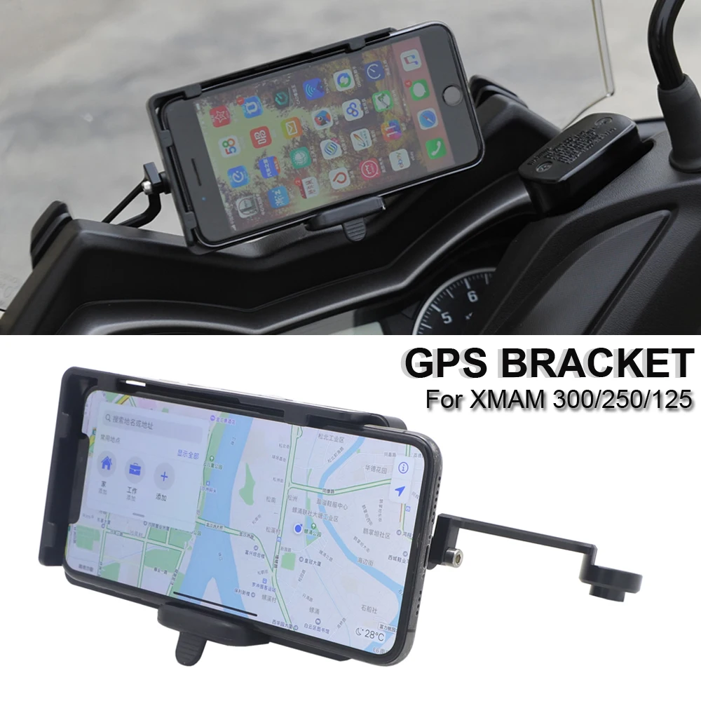 For-Yamaha-XMAX-300-XMAX300-X-MAX-300-250-125-Motorcycle-Front-Phone ...