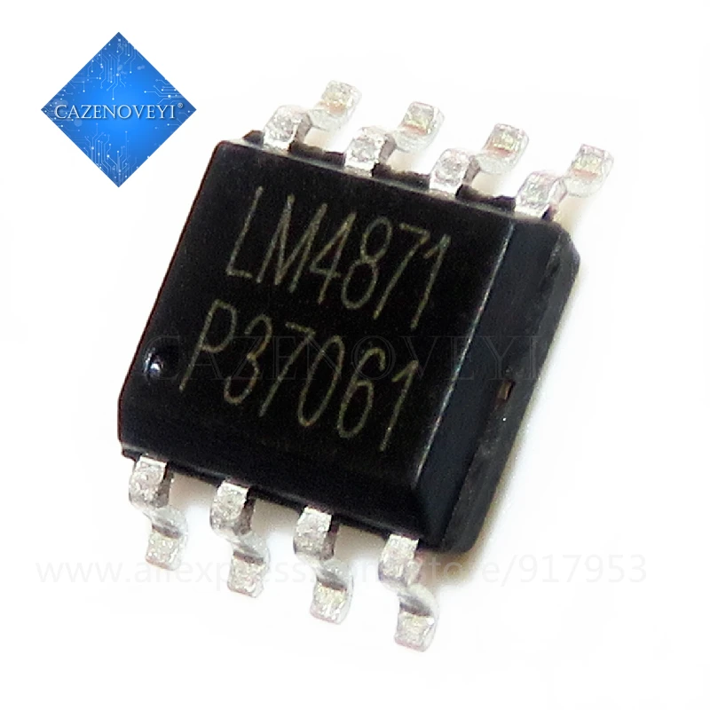 10 unids/lote LM4871MX LM4871 4871 SOP 8 en Stock|Circuitos integrados ...