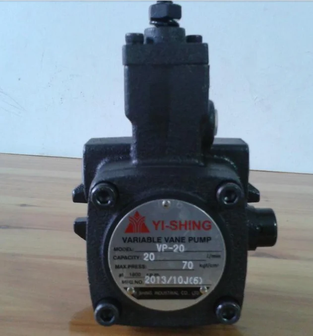 YI-SHING VARIABLE VANE PUMP MODEL:VP-20 VHOF-20 VP-30 VHOF-30 VP-40 ...