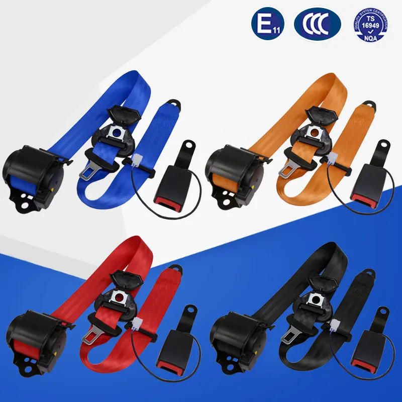 Emark-Homologation-seat-belt-Retractable-Emergency-locking-3Point ...