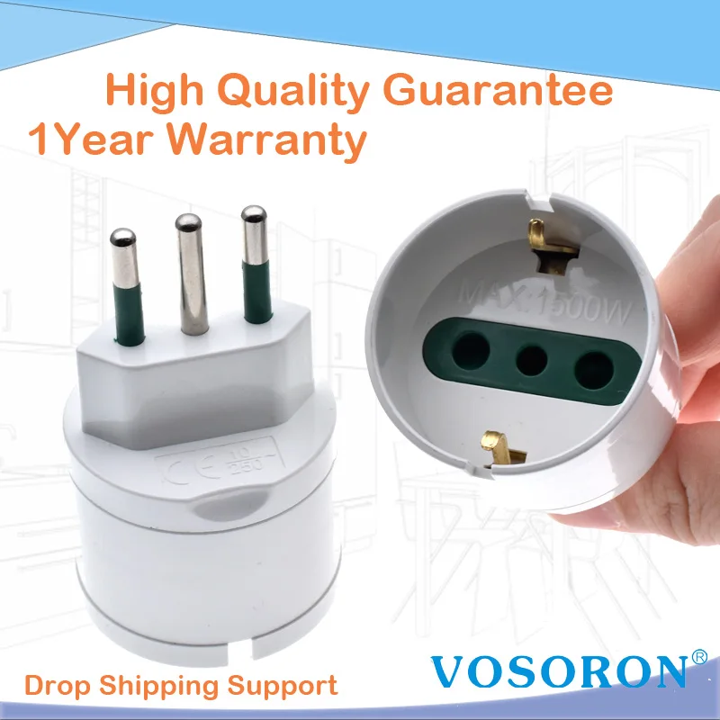 Power Plug Adapter Socket | European Eu Plug Italy | Adapter Socket ...