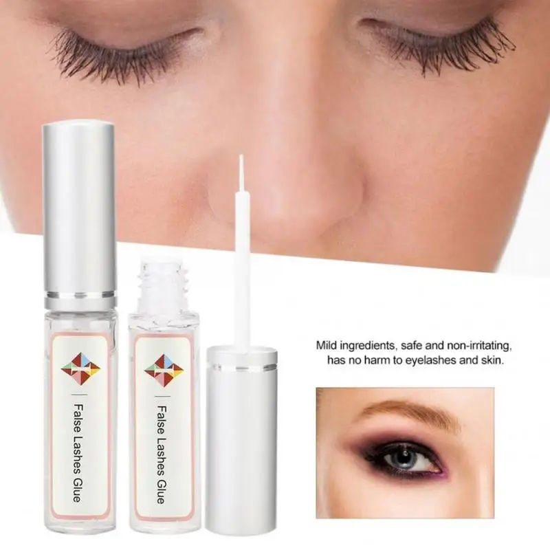 Adhesivo de pestañas antisudor, resistente al agua, de larga duración, de secado rápido ...