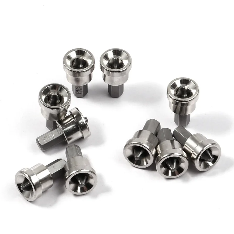 10pc 25mm Ph2 Short Depth Stop Plasterboard Drywall Screwdriver Bits ...