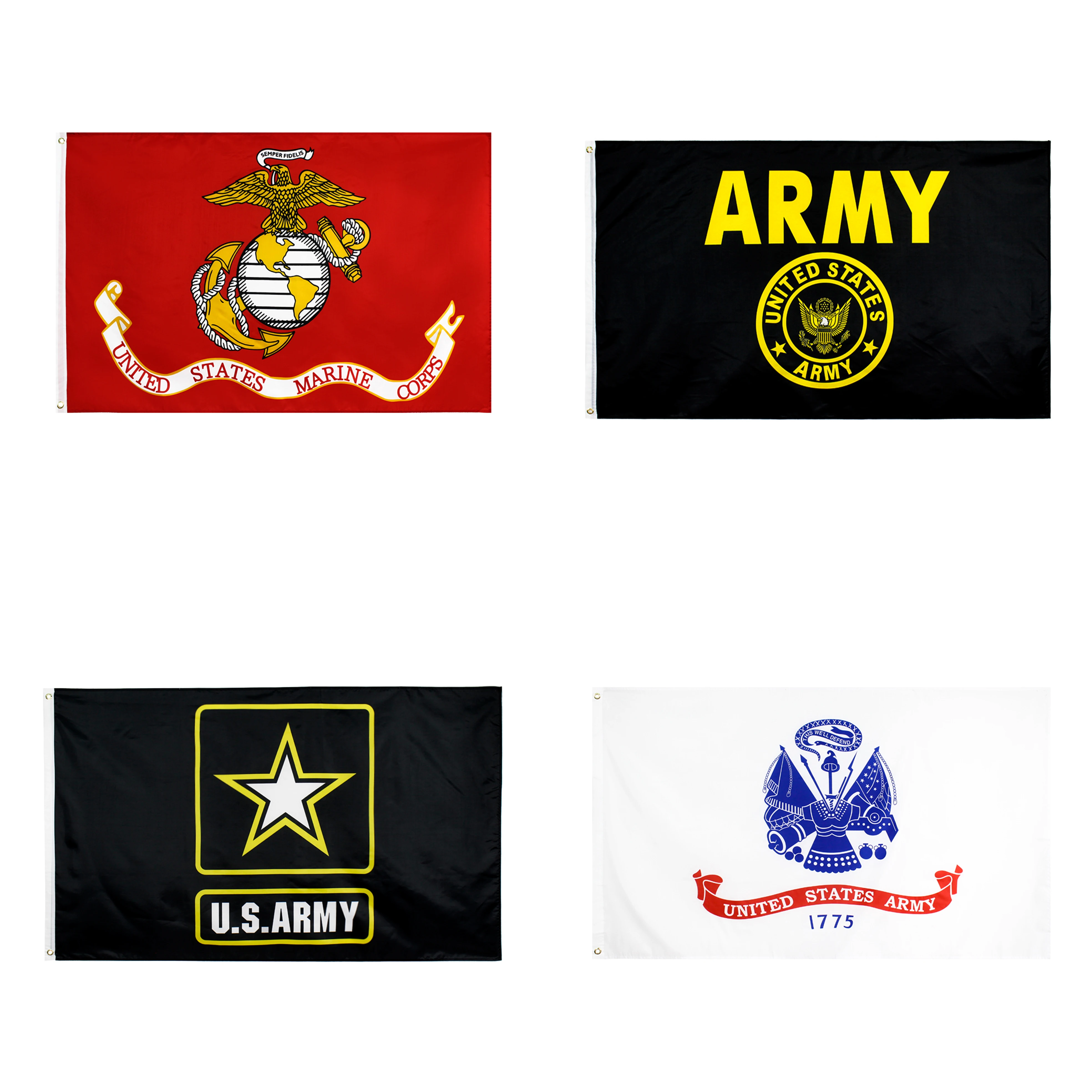 Yehoy-hanging-3-by-5-ft-polyester-united-states-of-american-Military-US ...