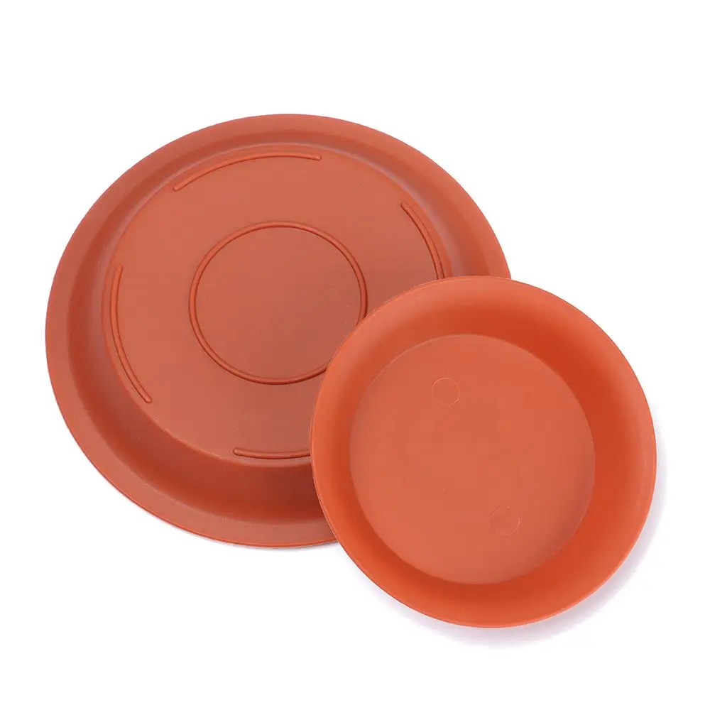 Pot de fleur,coffee-11.7x8.5cm--Plateaux d'égouttage ronds pour plantes ...