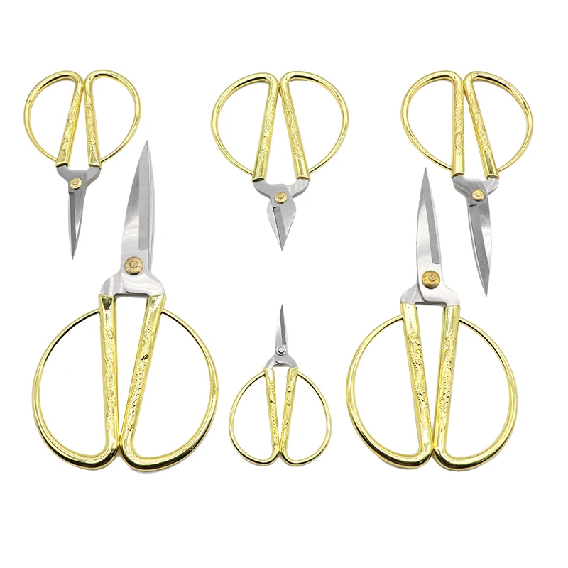 Tijeras-doradas-profesionales-para-bordar-tijeras-de-sastre-Vintage-de ...