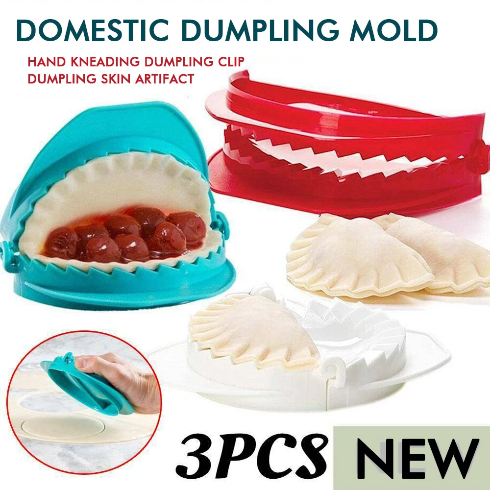 2 Pcs Dumpling Mould Dough Press Diy Meat Pie Pastry Empanada Baking ...