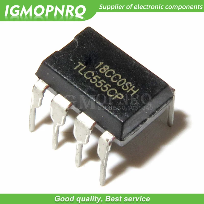 10pcs Tlc555 555 Tlc555cp Dip8 Ic Timer / Oscillator (single) New ...