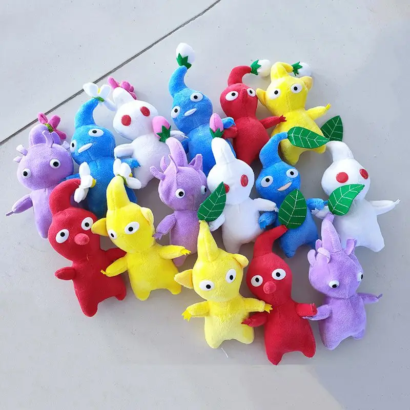 Japanese-Anime-Pikmin-Plush-Toy-Cartoon-Olimar-Flower-Bud-Leaf-Soft ...