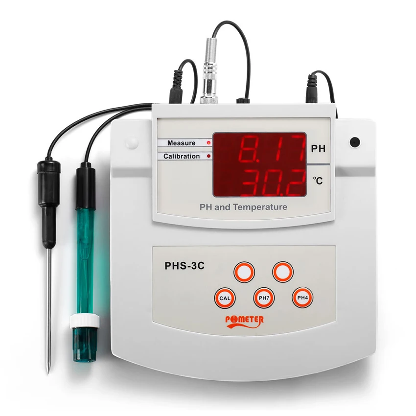 PHS-3C-Desktop-Automatic-Calibration-Acidity-Meter-PH-Thermometer ...