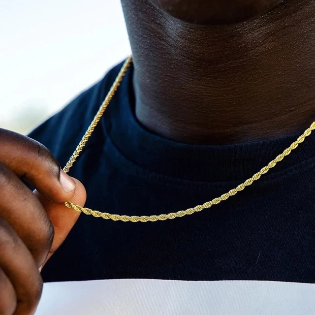 Gold Rope Chain Rapper