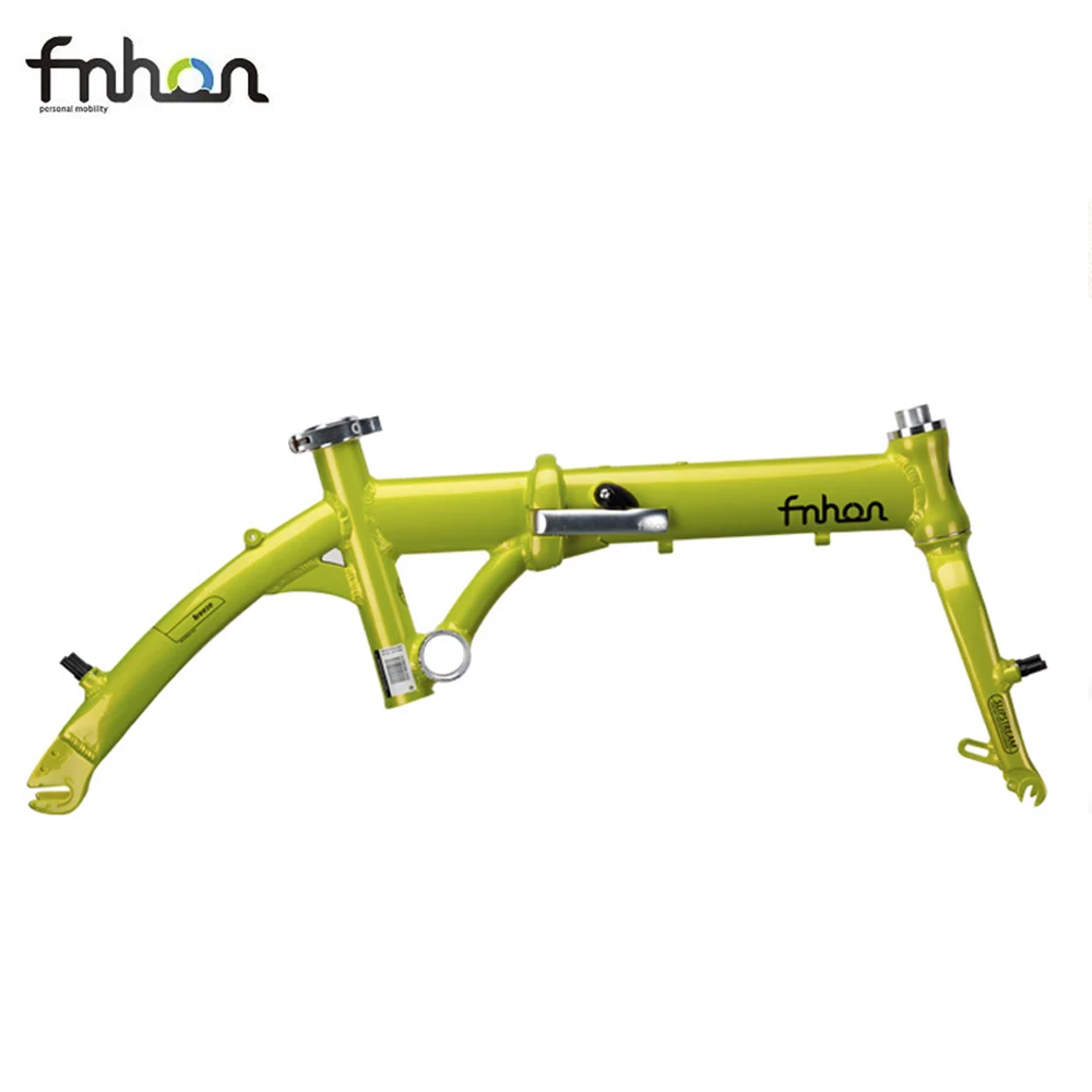 Fnhon Breeze Alloy 6061 Folding Bike Frame Fork 14" 412 16" 305 V Brake ...