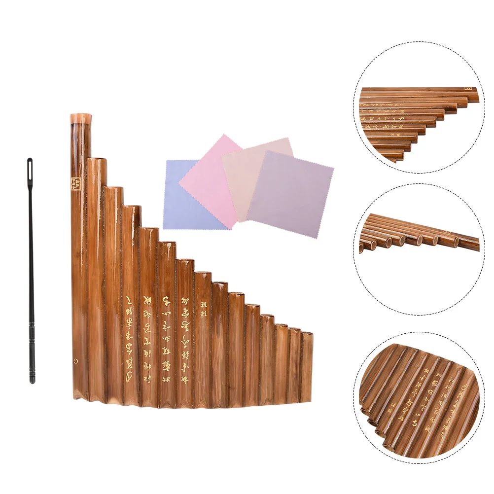1 Pc Portable 15 hole G Panpipe for School Instrument Beginners for ...