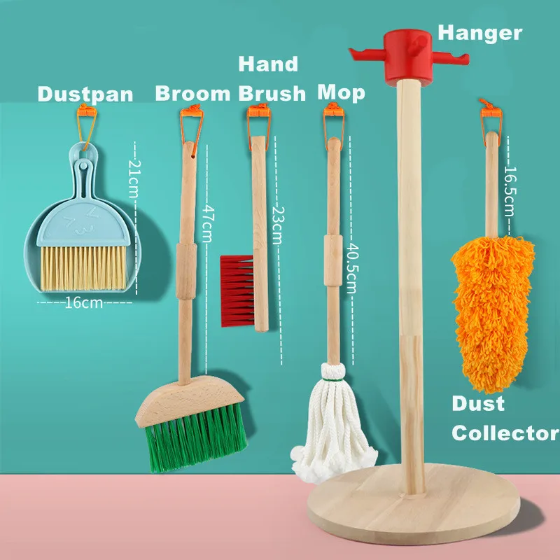 FTL™ Wooden Cleaning Set Montessori Toy - FunToyLab