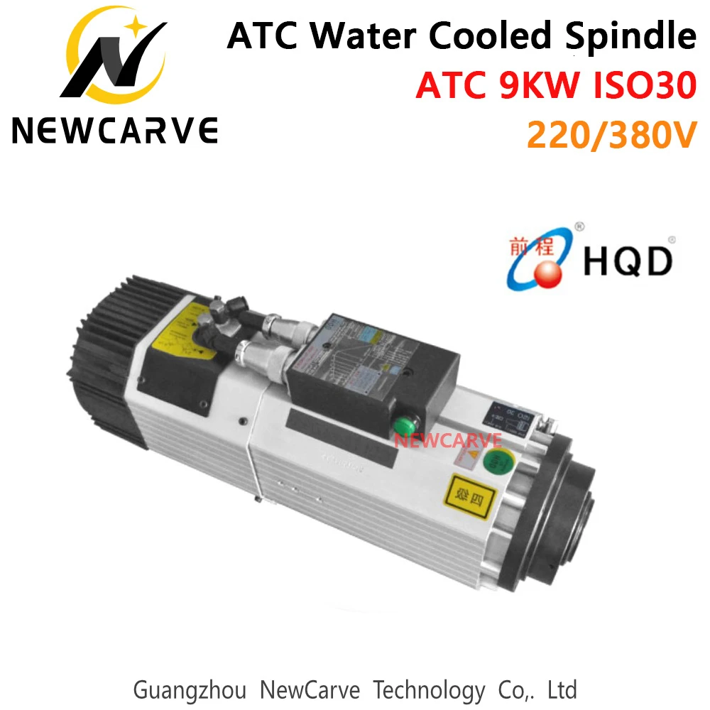 9KW-ATC-Air-Cooled-Spindle-Automatic-Tool-Change-Spindle-Motor-220V ...