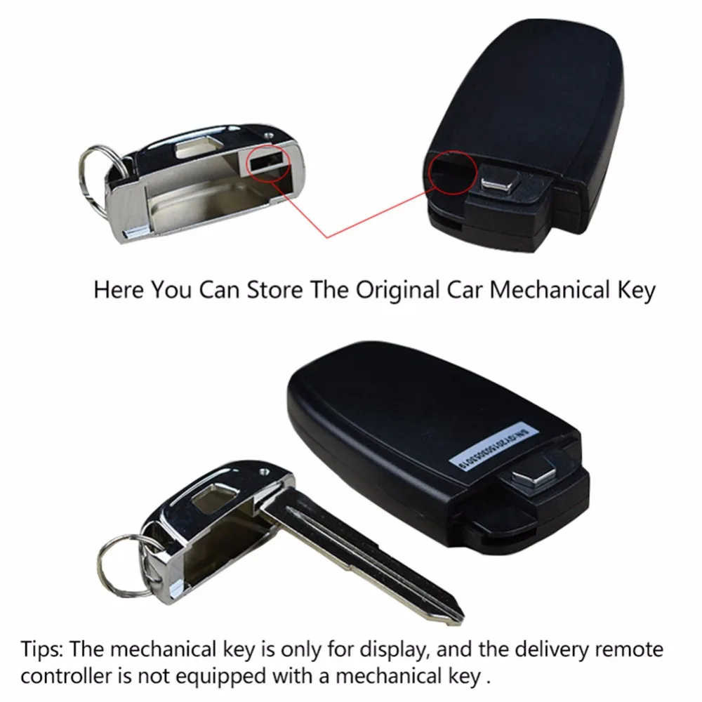 GIORDON Car Alarm Remote Control Car Keyless Entry Engine Start Alarm ...