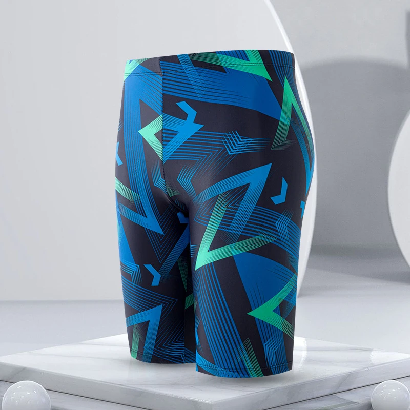 Men Swimming Trunks Knee Length | Long Swim Trunks Tall Guys ...