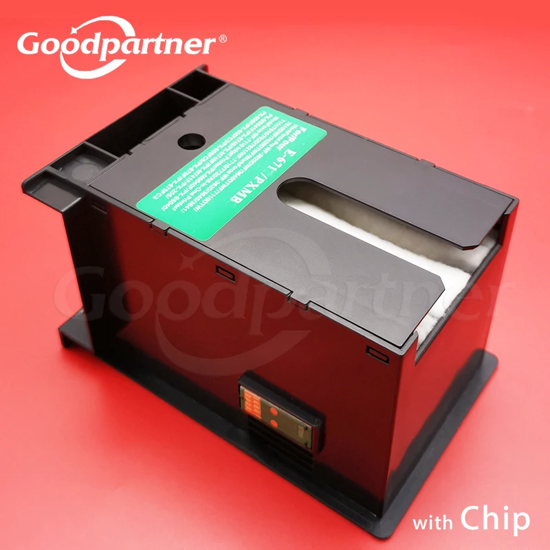 T6710 Ink Maintenance Box For Epson Wf 5110 5190 5620 5690 4630 4640 ...