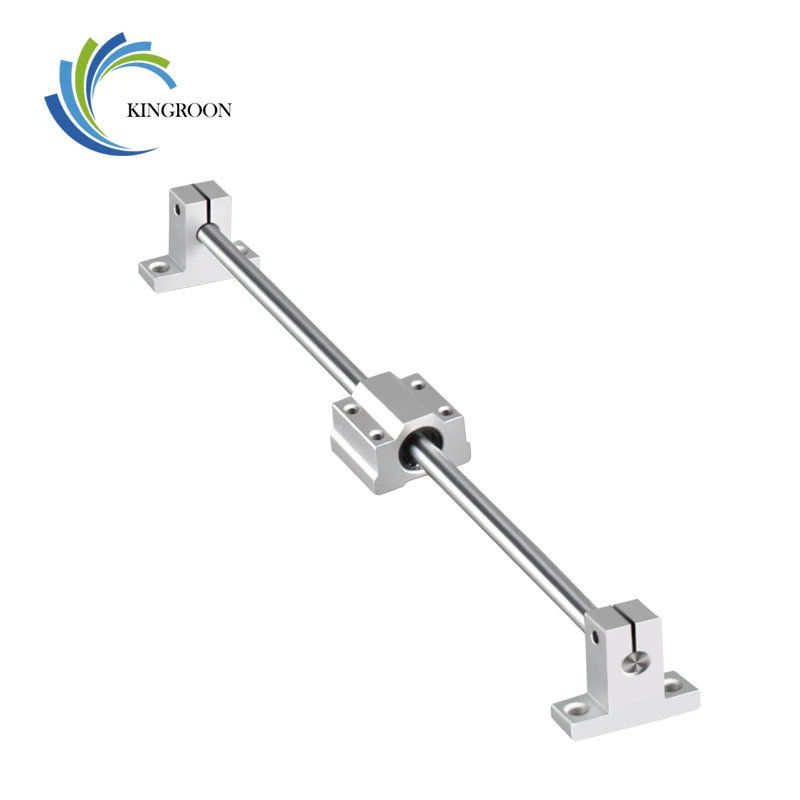 Mssoom Linear Motion Rod Shaft Guide D 30 mmx L 18.9 inch/480mmケース焼入クロム ...