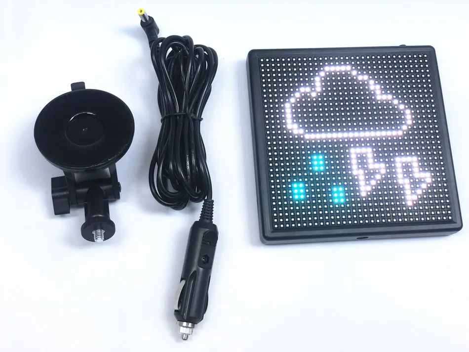 Generic 12v 32x32 RGB Bluetooth LED Expression Screen Display Board GIF ...