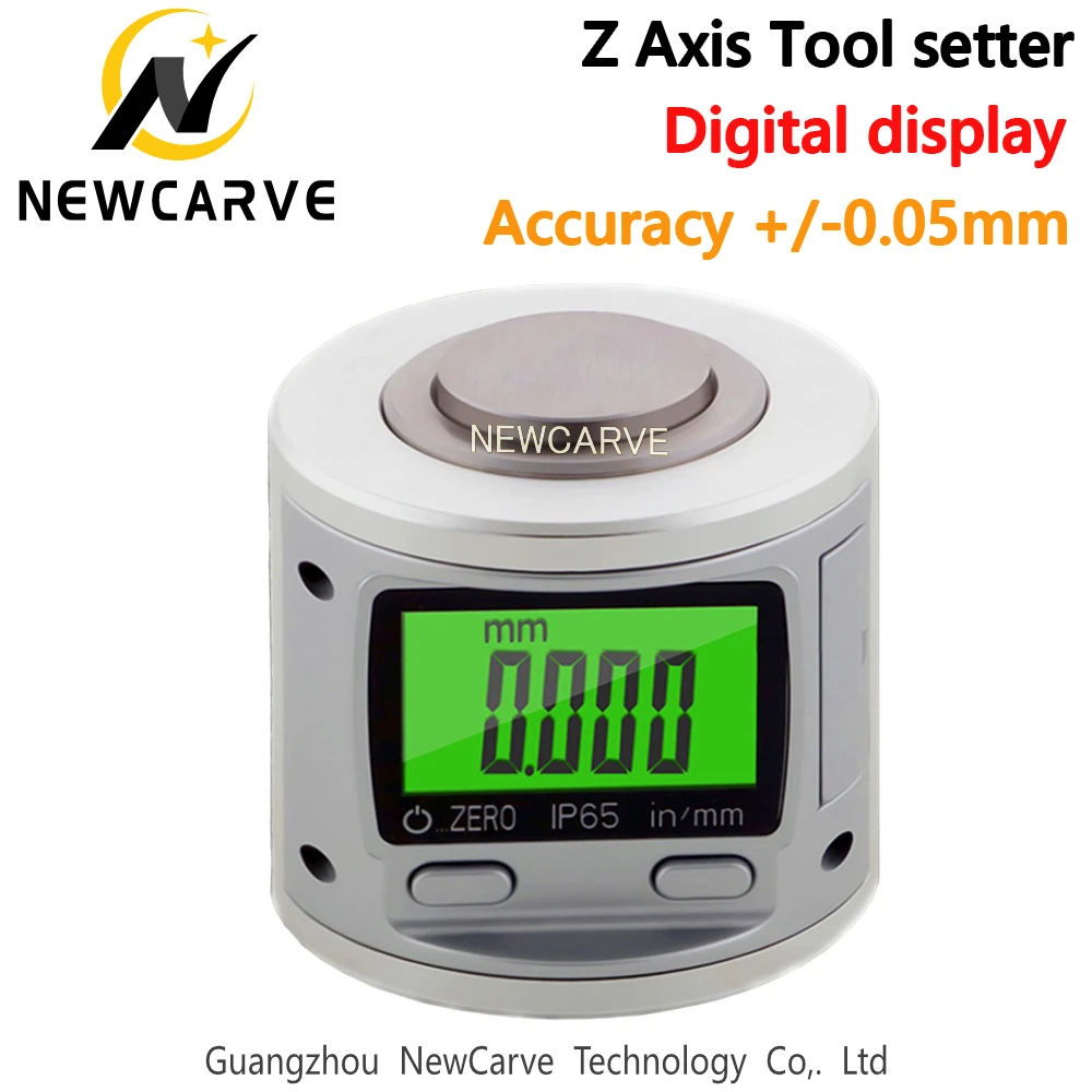 CNC Z Axis Tool Setter Digital LCD Display H50mm Tool Setting Instrument For CNC Machine NEWCARVE