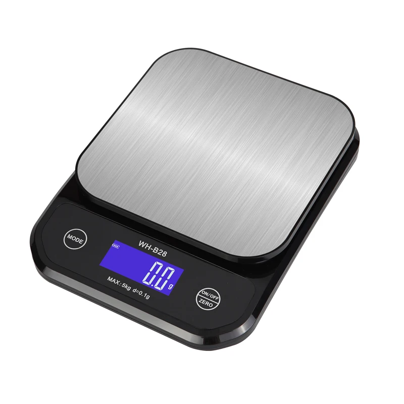 Electronic-Scale-10kg-1g-USB-Recharging-Waterproof-5kg-0-1g-Food ...
