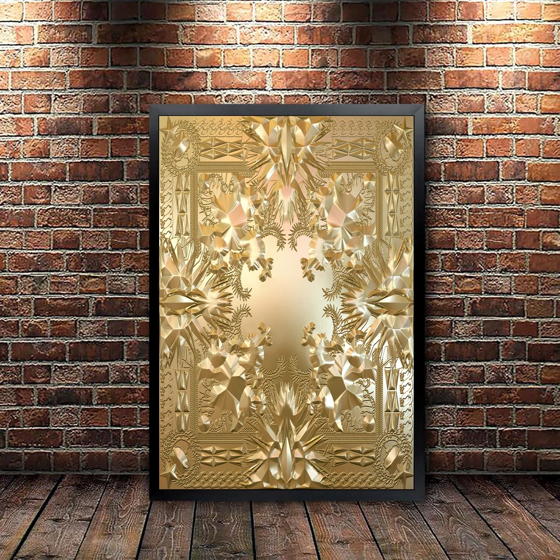 Watch The Throne Album Cover Wallpaper