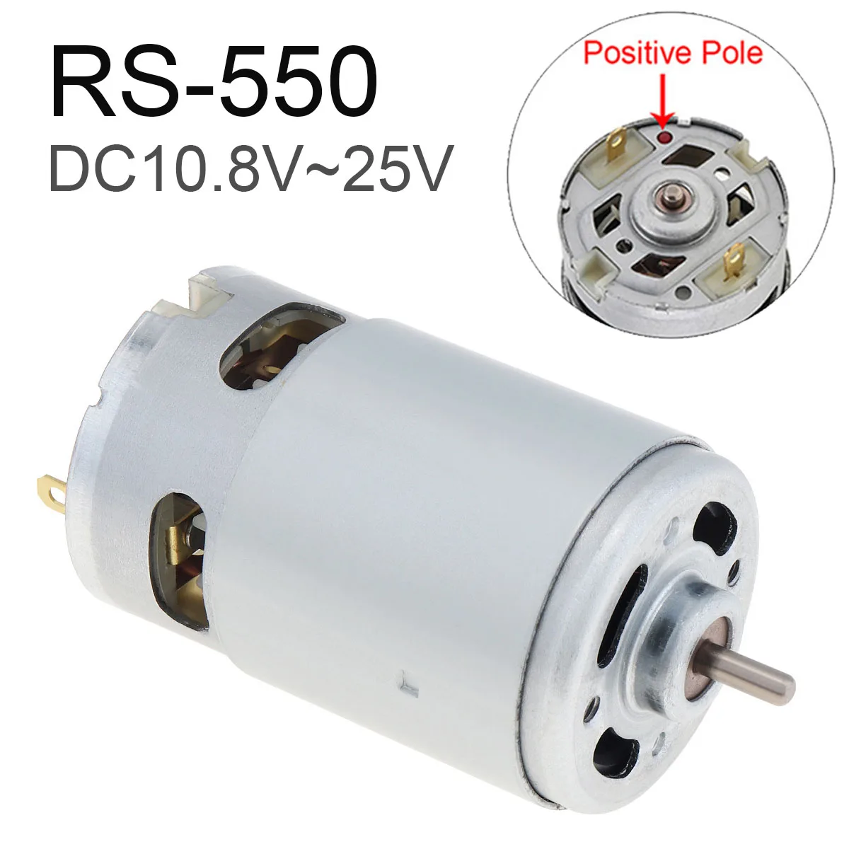Rs550 Dc Motor 10.8-25v Electric Tools Motor For Replacement Electric ...