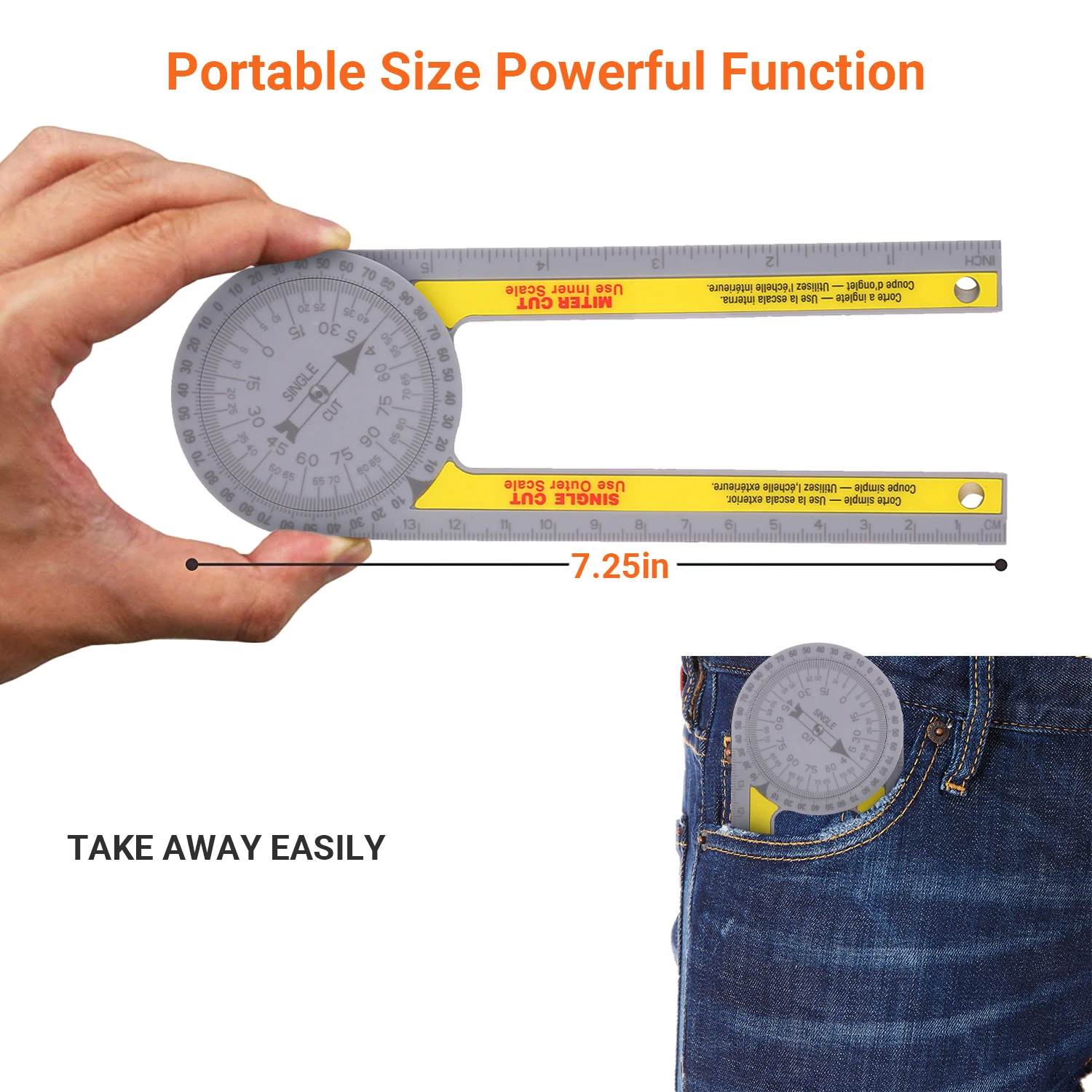 360-Degree-Miter-Saw-Protractor-Angle-Measuring-Transfer-Rule-High ...
