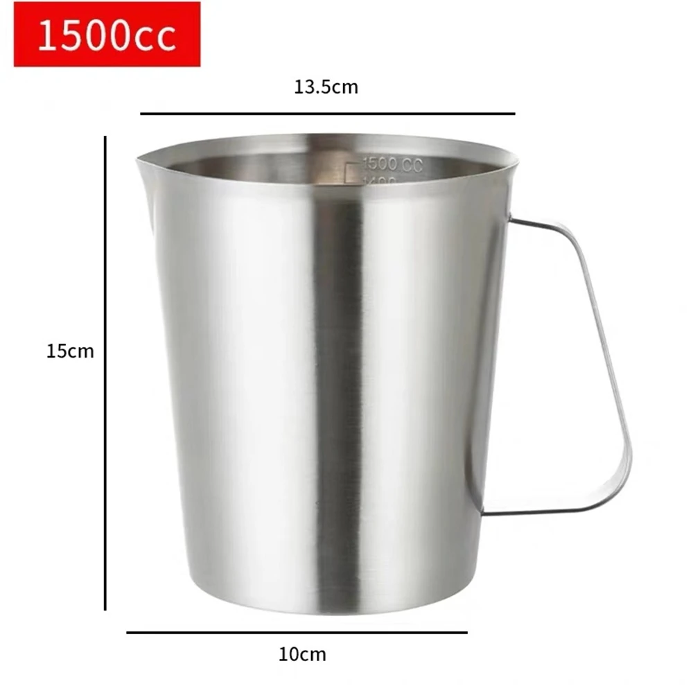 Lab Pitcher 1500 ml Stainless Steel Beaker tillescenter Glassware ...