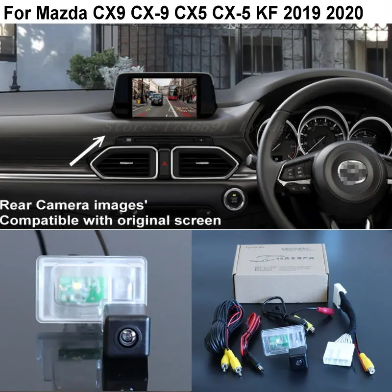 Rear View Camera For Mazda CX9 CX-9 CX-5 CX 5 CX5 KF 2019 2020 28 Pins ...