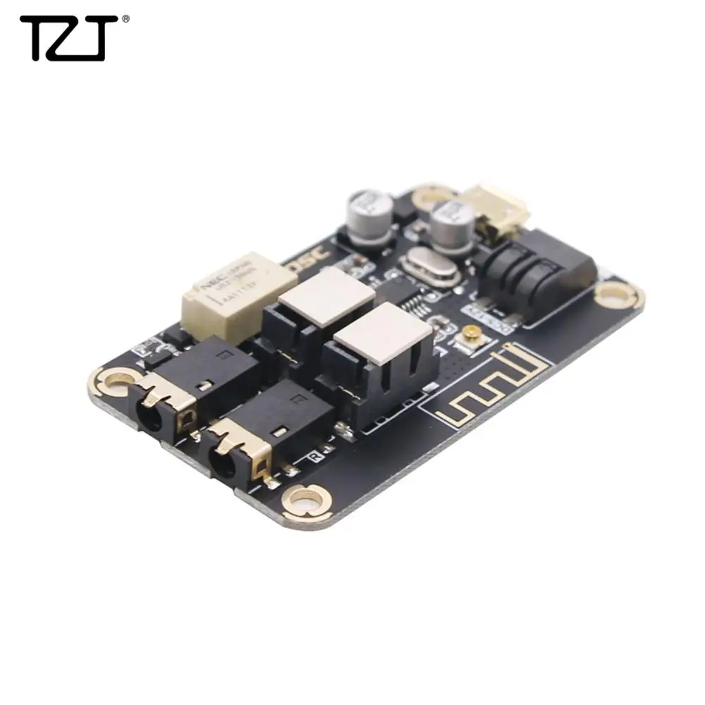 Tzt Mp3 Bluetooth Decoder Board Bt4.2 Stereo Audio Receiver Module ...