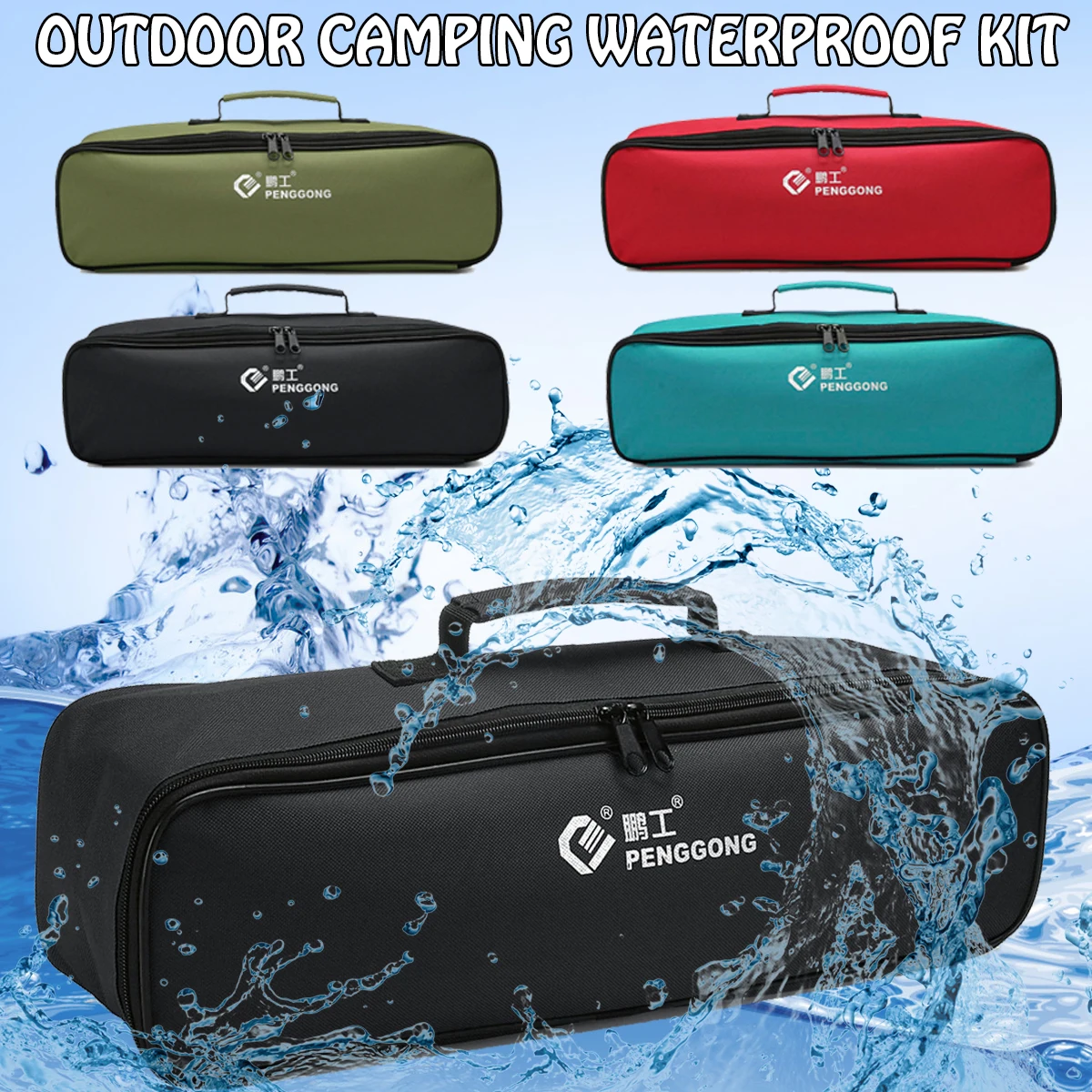 Waterproof Tool Bag Oxford Cloth Storage Hand Tool Bag Electrician ...