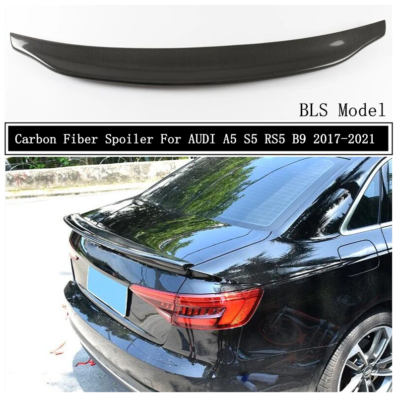 Carbon Fiber Spoiler For Audi A5 S5 Rs5 B9 2017 2018 2019 2020 2021 ...