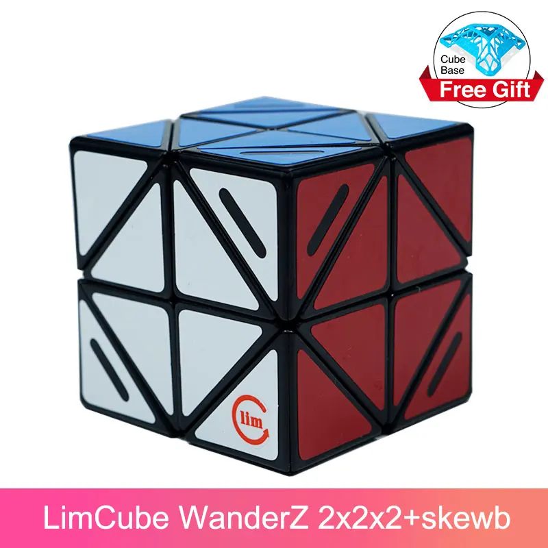 LimCube WanderZ 2x2x2+Skewb Cubing Speed Magic Puzzle FangShi SuperZ ...