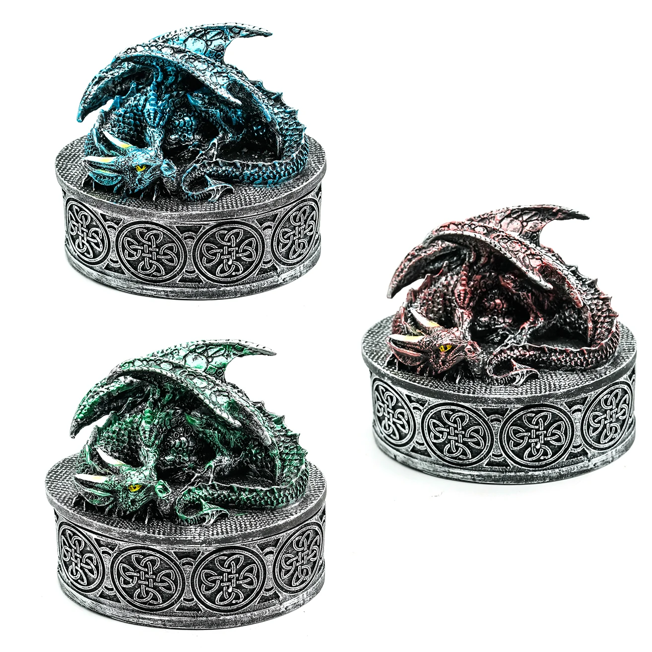 Cusdie Resin Dice Case, Storage Box, For 16mm Dnd Dice, Dice Holder ...