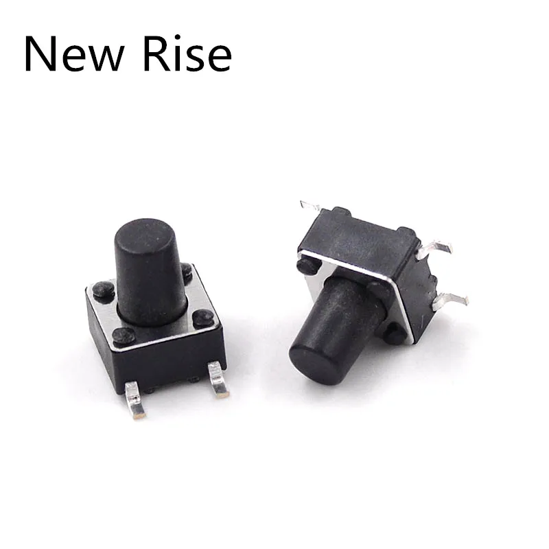 100Pcs-6x6x8mm-Momentary-Tactile-Tact-Mini-Push-Button-Switch-SMT-4pin ...