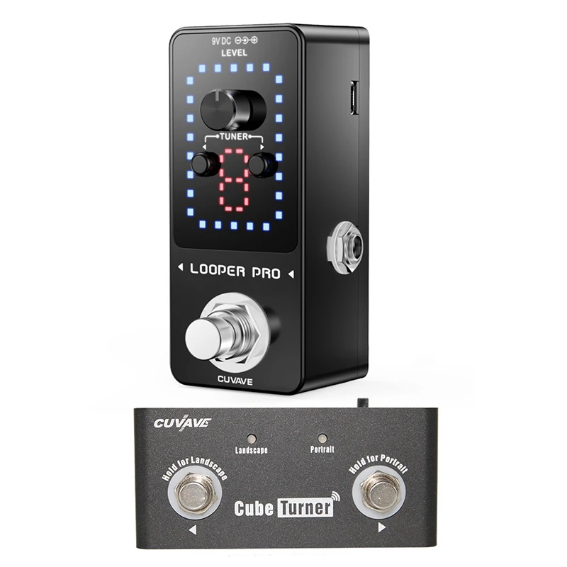 CUVAVE LOOPER PRO Advanced Guitar Loop Pedal Guitar Parts Effects Pedal ...