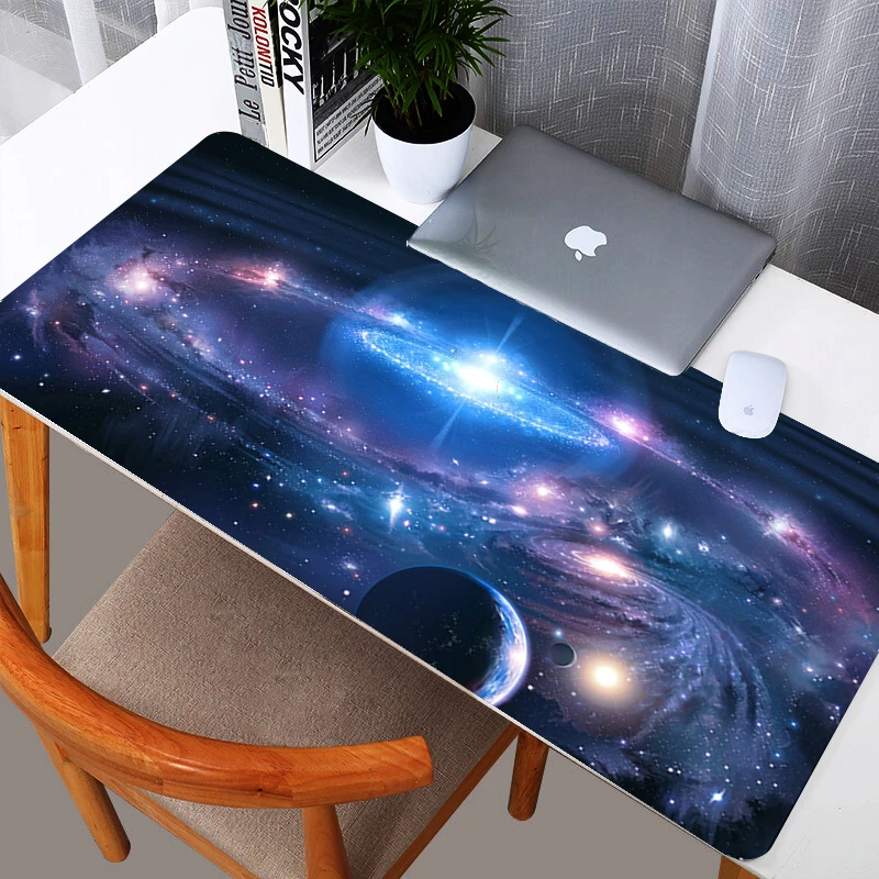 Mouse Keyboard Pad Space | Large Size Mousepad Space | Galaxy Extended ...
