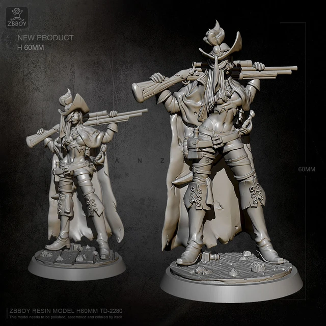 Authentic Musketeer Figurine