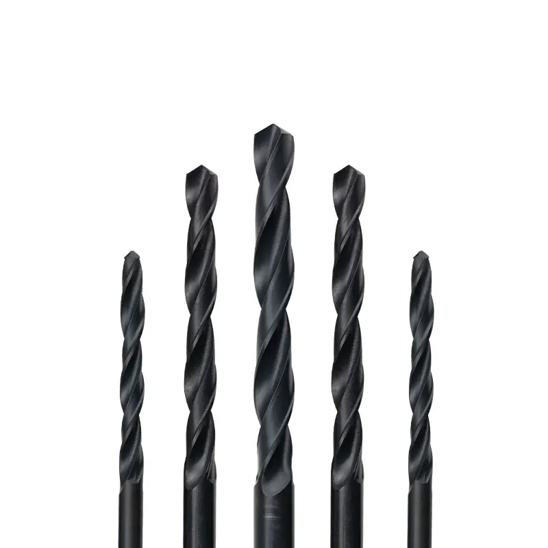 5PCS-10PCS-1mm-14mm-17-5mm-HSS-Straight-shank-twist-drill-bit-Black ...