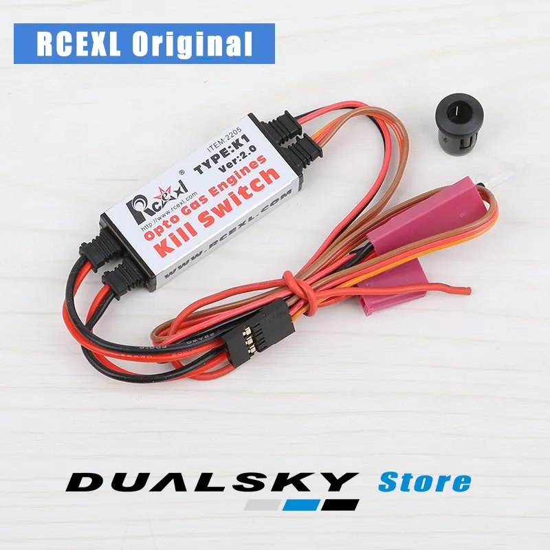 Rcexl Opto Gas Engines Remote Kill Switch V2.0 for RC Model Gasoline ...