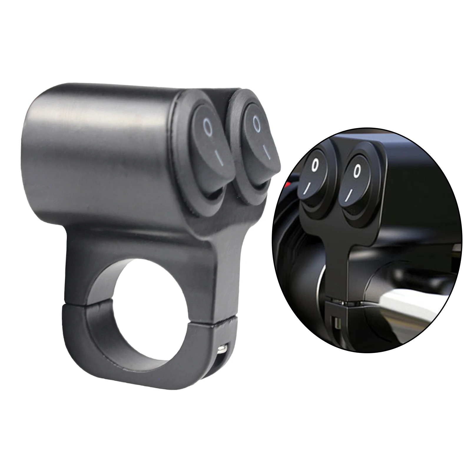 Aluminum Alloy Motorcycle Handlebar Control Switch 2 Choice Motorbike ...